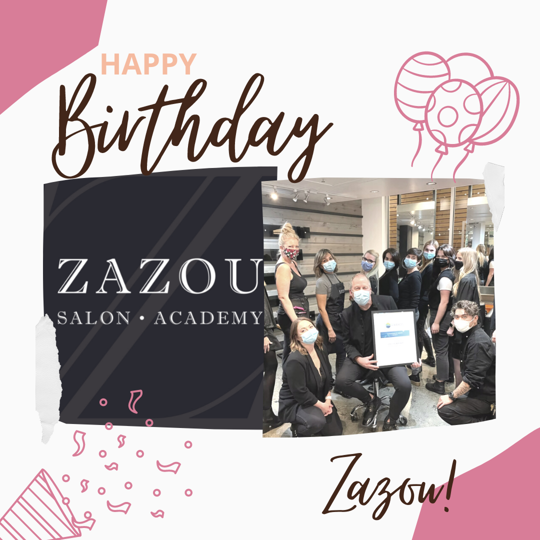 Zazou Celebrates 30 Years! - Zazou Hair Salon and Academy | North Vancouver